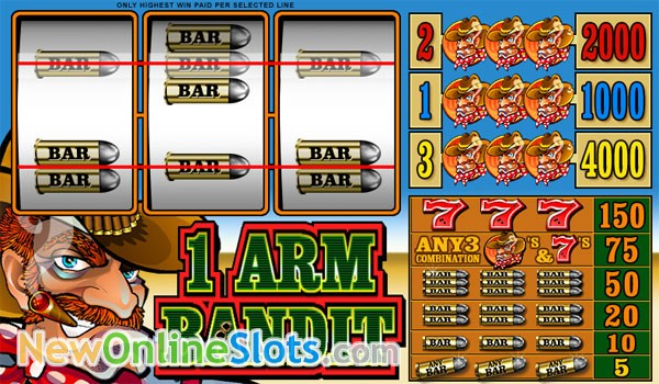 1 Arm Bandit Online Slot