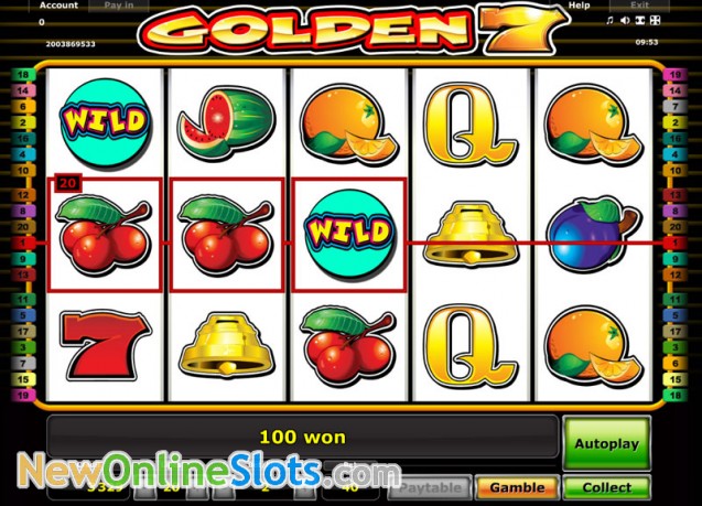 Golden 7 Online Slot
