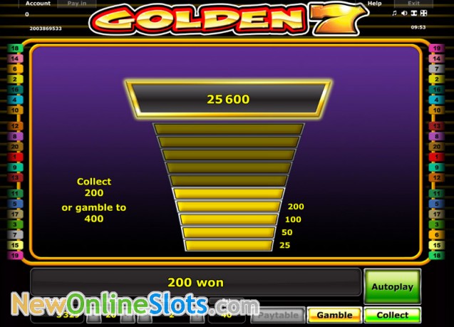 Golden 7 Online Slot