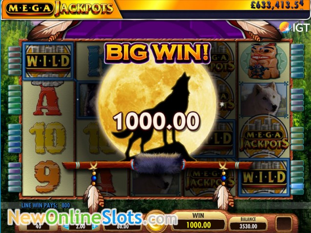 MegaJackpots Wolf Run Online Slot