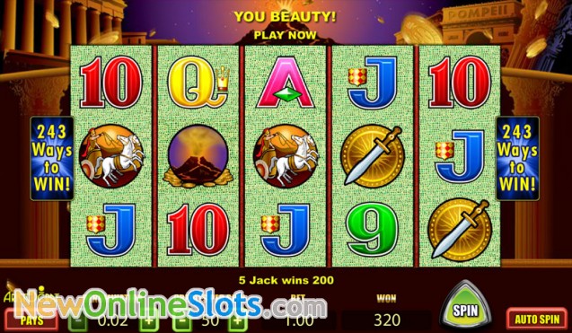 Pompeii Online Slot