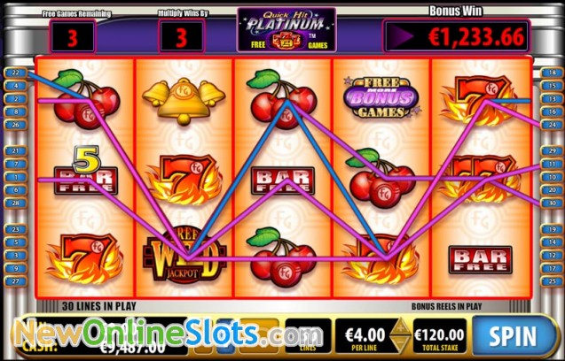 Quick Hit Platinum Online Slot