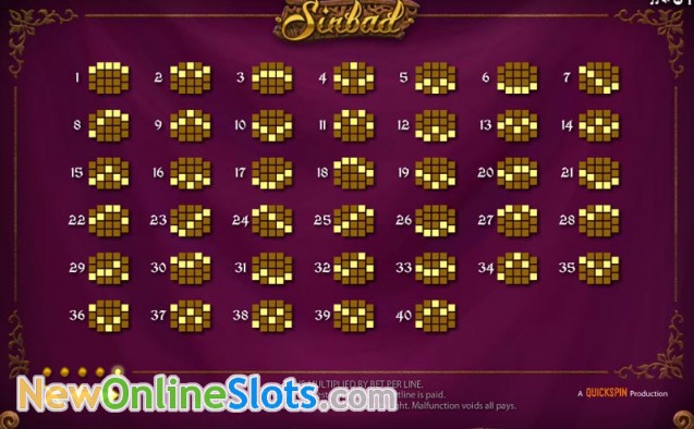 Sinbad Online Slot
