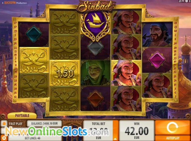 Sinbad Online Slot