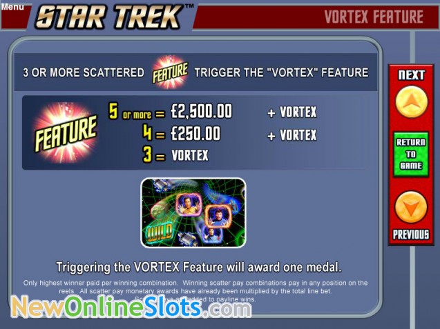 Star Trek: Trek Through Time Online Slot