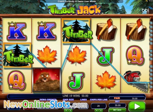 Timber Jack Online Slot