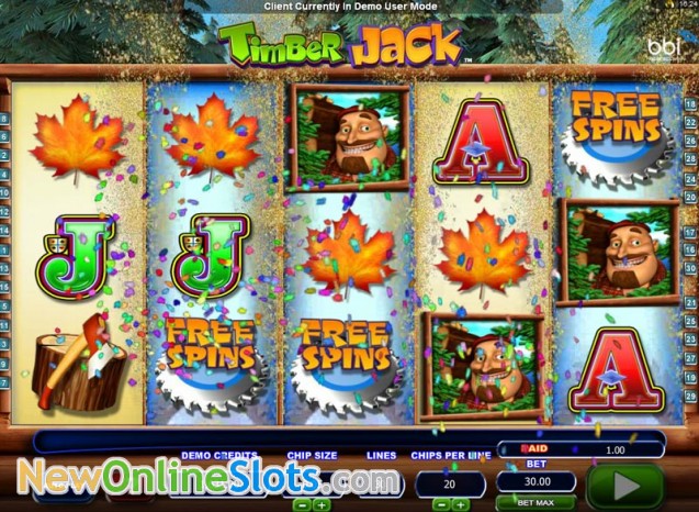 Timber Jack Online Slot