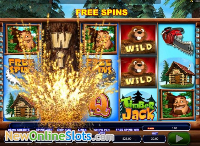 Timber Jack Online Slot