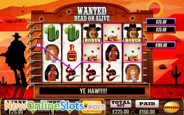 Wanted Dead or Alive Online Slot