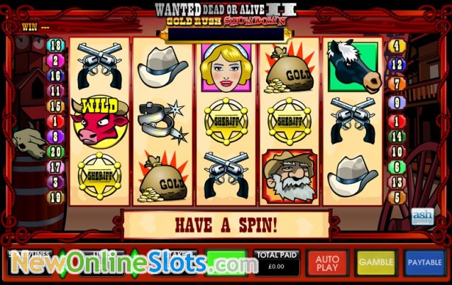 Wanted Dead or Alive II Online Slot