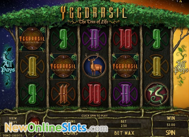 Yggdrasil The Tree of Life Online Slot
